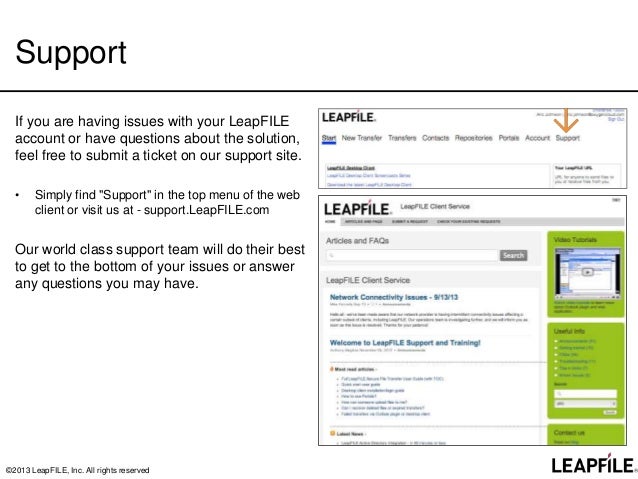 LeapFILE Admin Overview