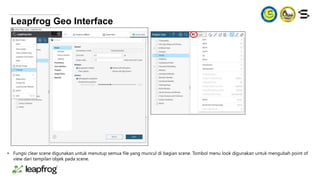 Leapfrog Geo Fundamental in Geotechnical Modelling – Day 1.pptx