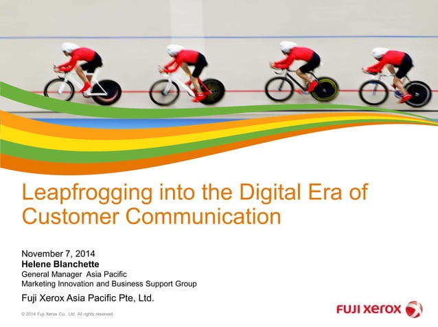 Leapfrogging into the Digital Era of Customer Communication | PPT
