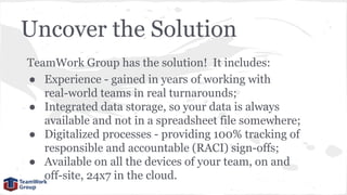 Leap from 2000 to 2019 with an Integrated and Digitalized Turnaround | PPT