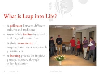 Leap into life presentatie ghana - november 2011 (rn r stijl) | PDF
