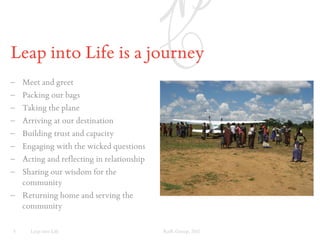 Leap into life presentatie ghana - november 2011 (rn r stijl) | PDF