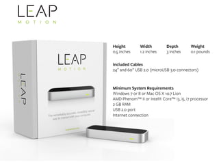 LEAP MOTION | PPT