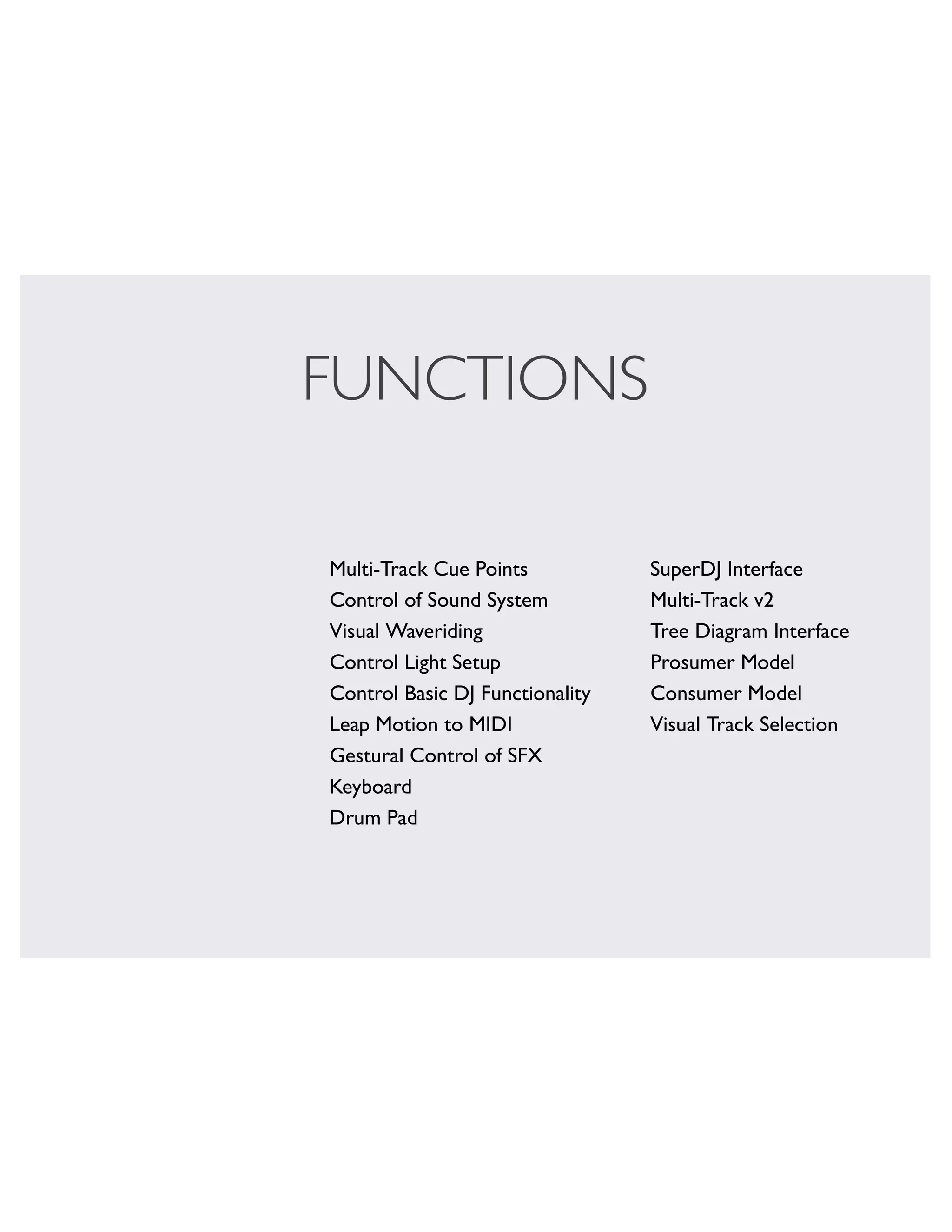 Leap Motion DJ - Final Presentation | PDF