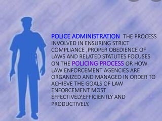 LAW ENFORCEMENT AGENCY ..................... | PPTX