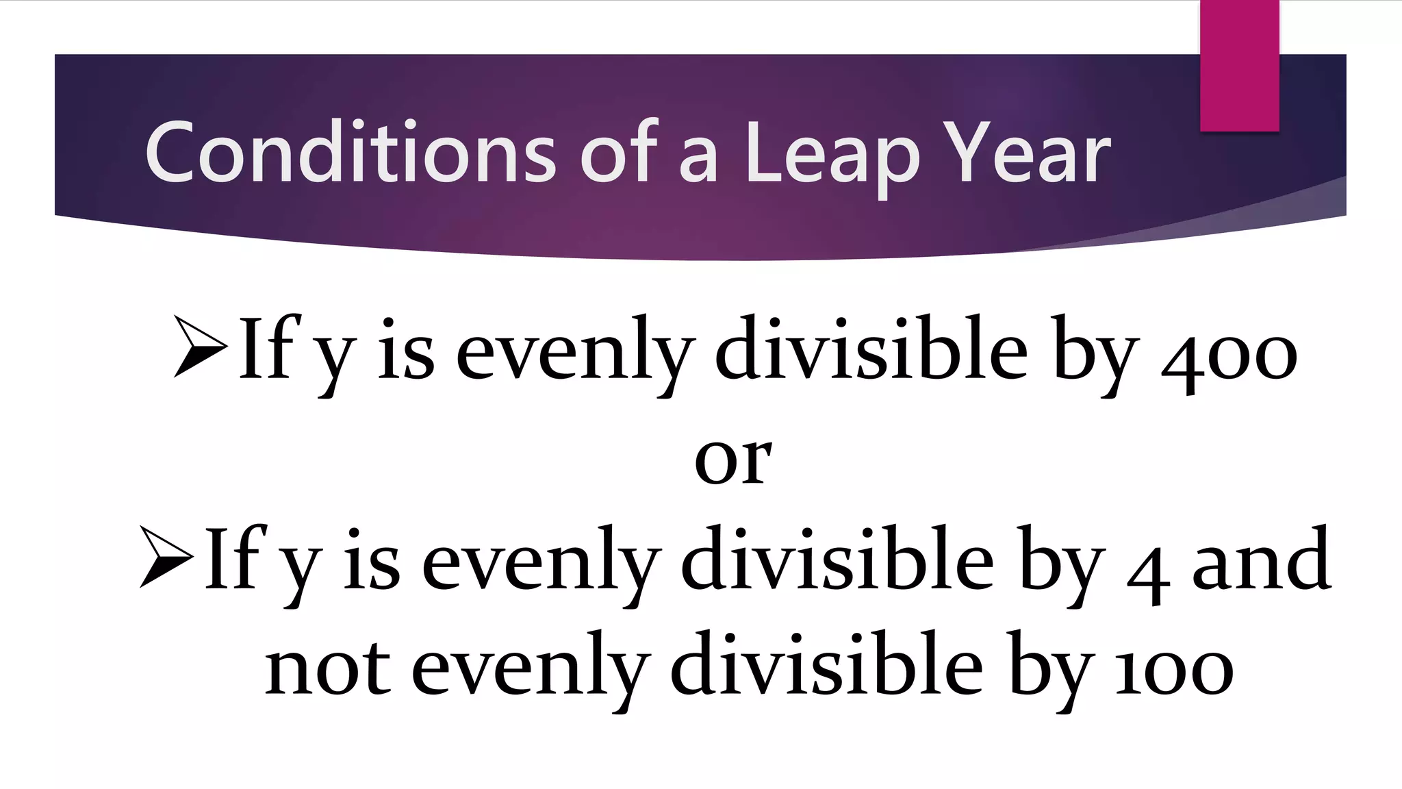 Leap Year Calculation.pptx