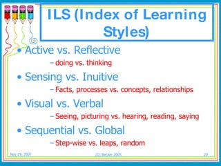 Learning Styles & Videogames | PPT