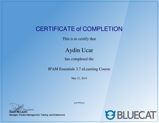 Certificate Completion IPAM Essentials eLearning | PPT