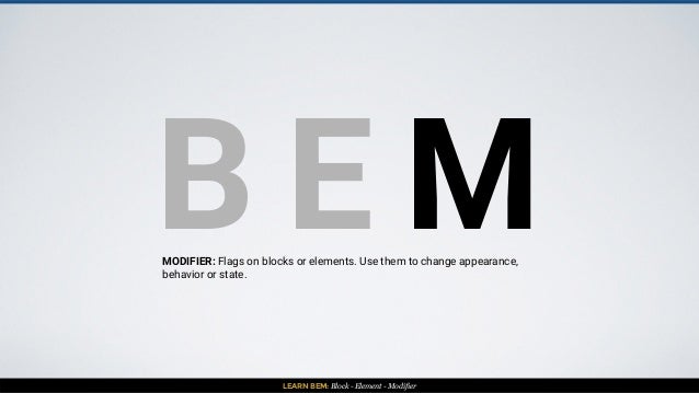 Learn Bem Css Naming Convention