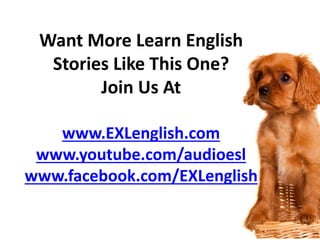 Basic English Story: The Good Dog | PPTX | Dogs | Pets