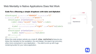 Neoito — NativeScript Best Coding Practices | PPTX | Web Development | Internet