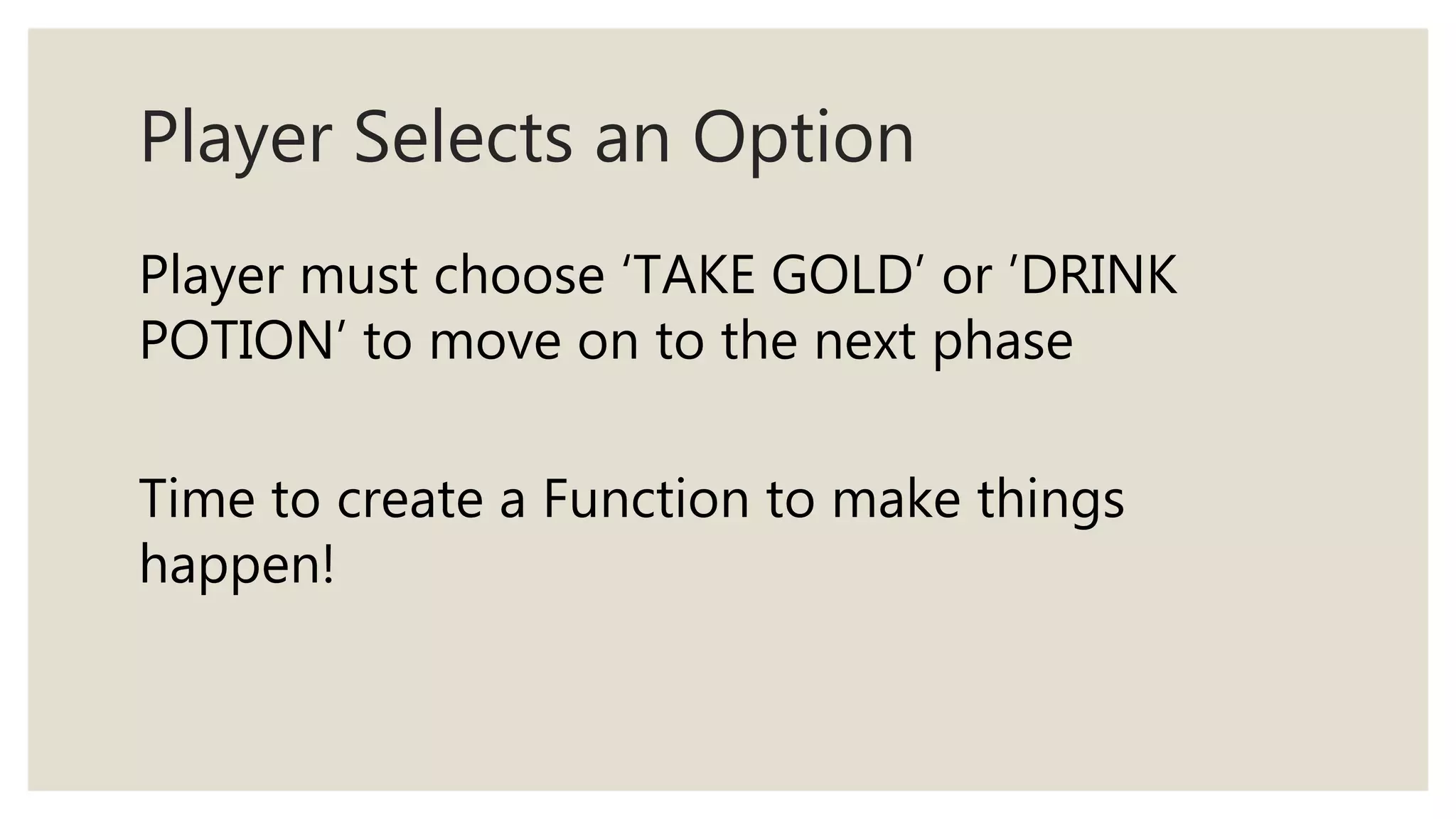 Learn to Code with JavaScript - Choose Your Own Adventures | PPTX