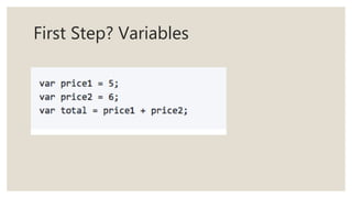 Learn to Code with JavaScript - Choose Your Own Adventures | PPTX