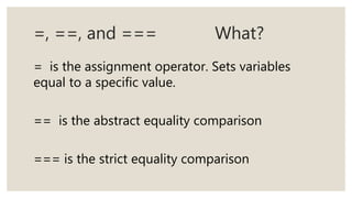 Learn to Code with JavaScript - Choose Your Own Adventures | PPTX