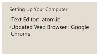 Learn to Code with JavaScript - Choose Your Own Adventures | PPTX