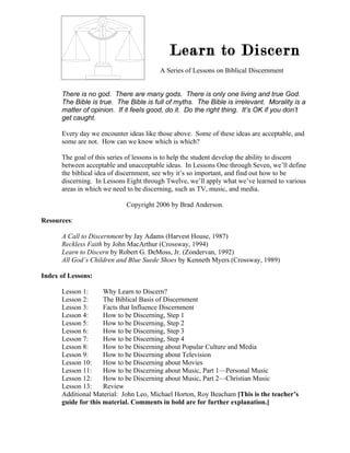 Learn to-discern | PDF