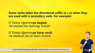 Learn Turkish grammar: "Verbals" in Turkish language | PPTX