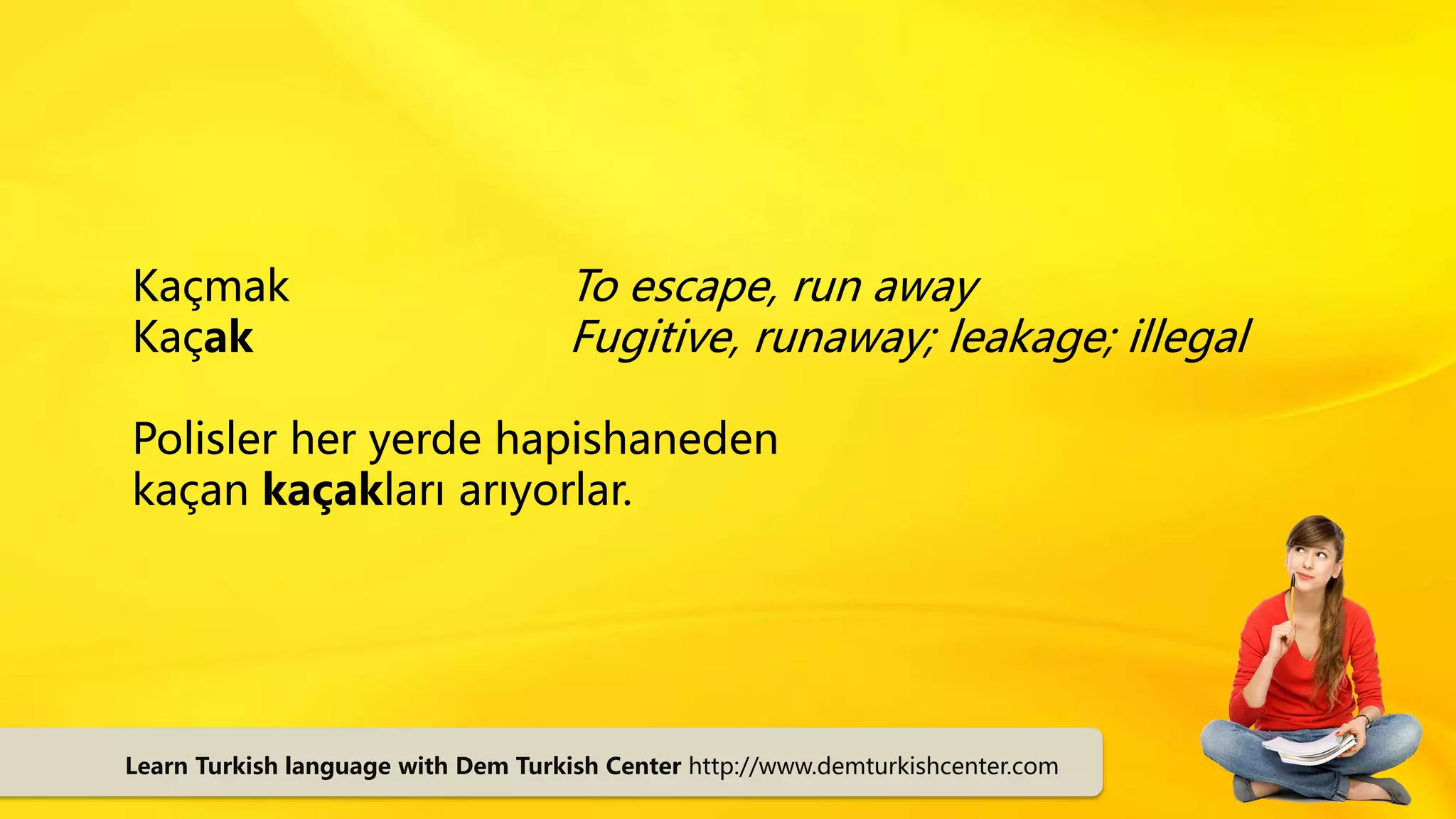 Learn Turkish Suffixes - Suffix - ek / ak | PPT