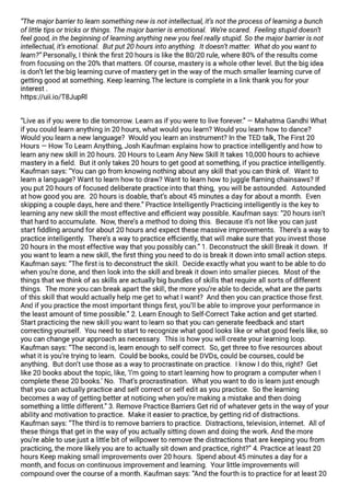 How to learn quickly | PDF