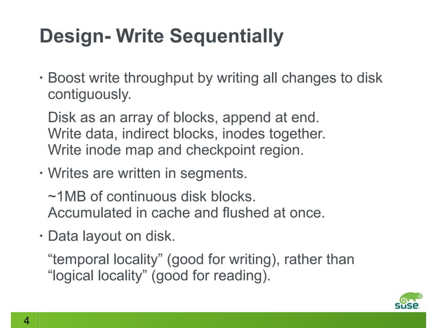 Learn About Log Structured File System Ppt 