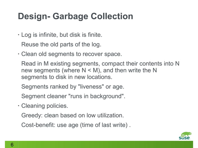 Learn About Log Structured File System Odp Operating Systems