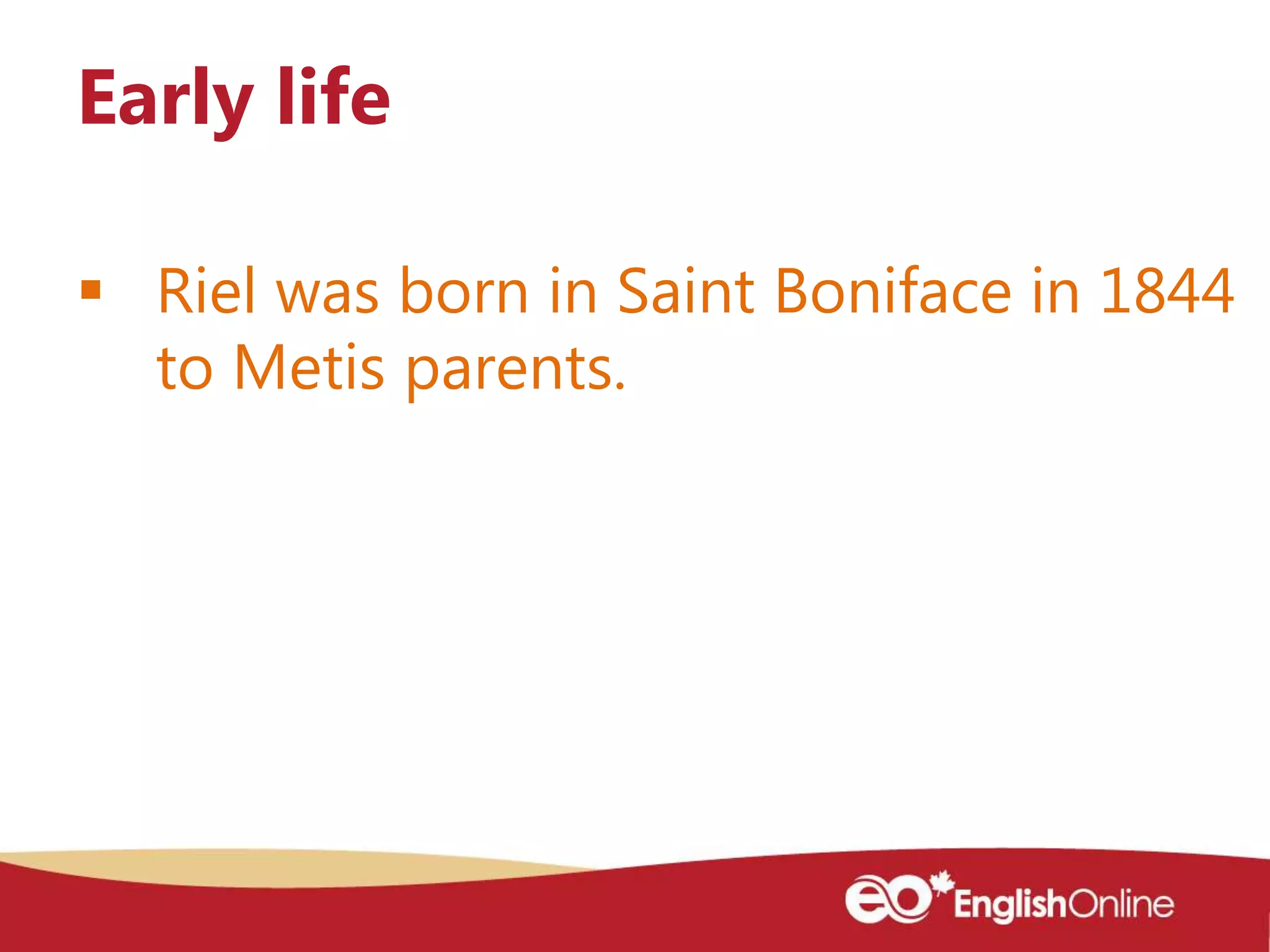 Learn about Louis Riel | PPTX