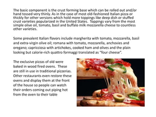 Learn About Pizza | PPTX