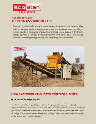 Learn About the Importance of Biomass Briquette Machines, Briquette ...