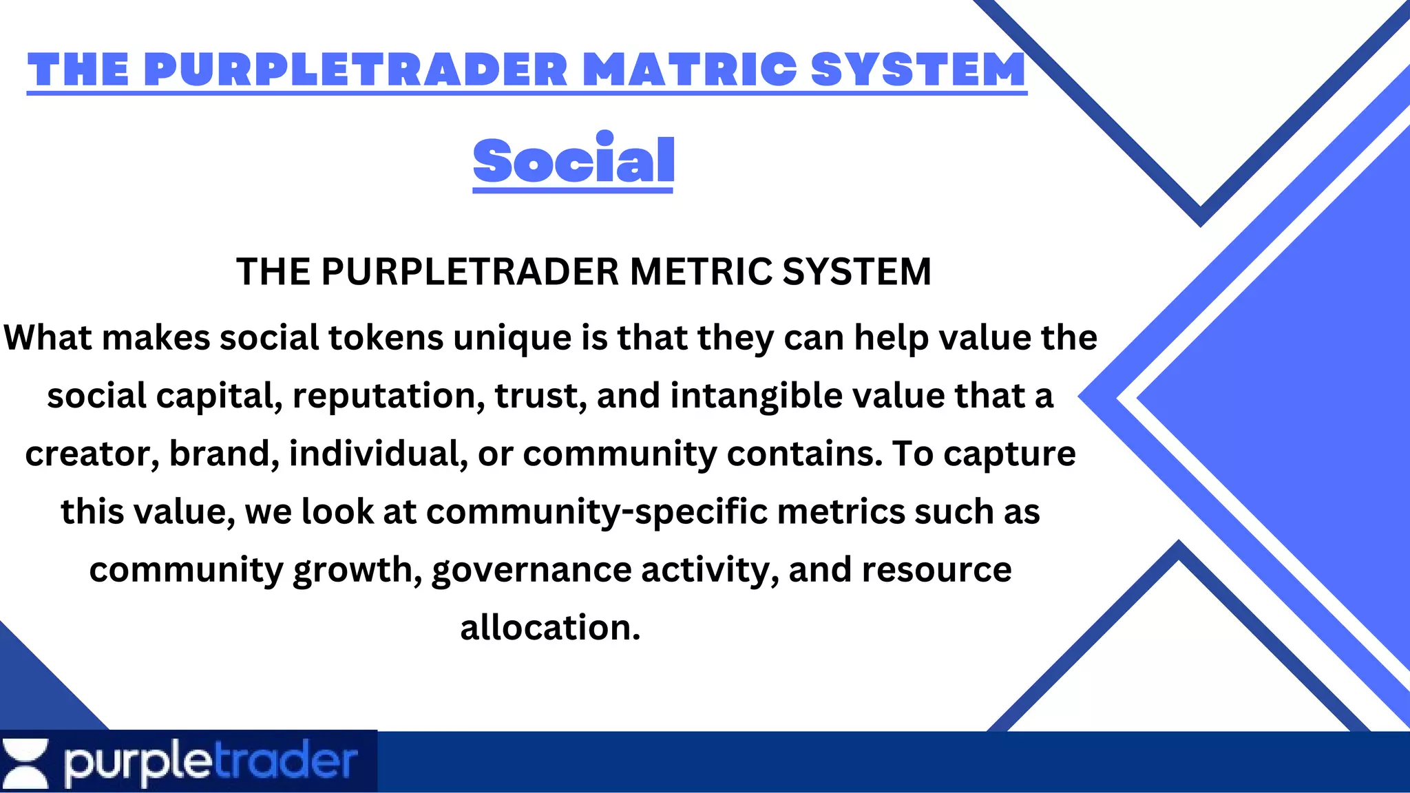 Learn About The Purple Trader Metric System | PDF