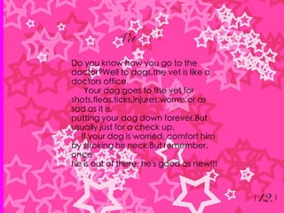 Learn all about dogs by Maddie | PDF