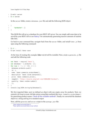 Learn Angular 9/8 In Easy Steps | PDF