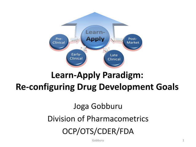 Learn-Apply Paradigm to Drug Development | PDF