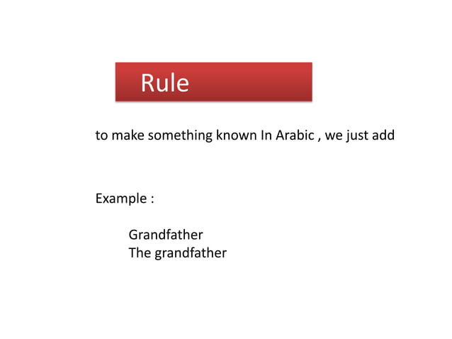 Learn arabic lesson #2 | PPTX