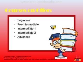 Learn Arabic in Brisbane with Nadia | PPT