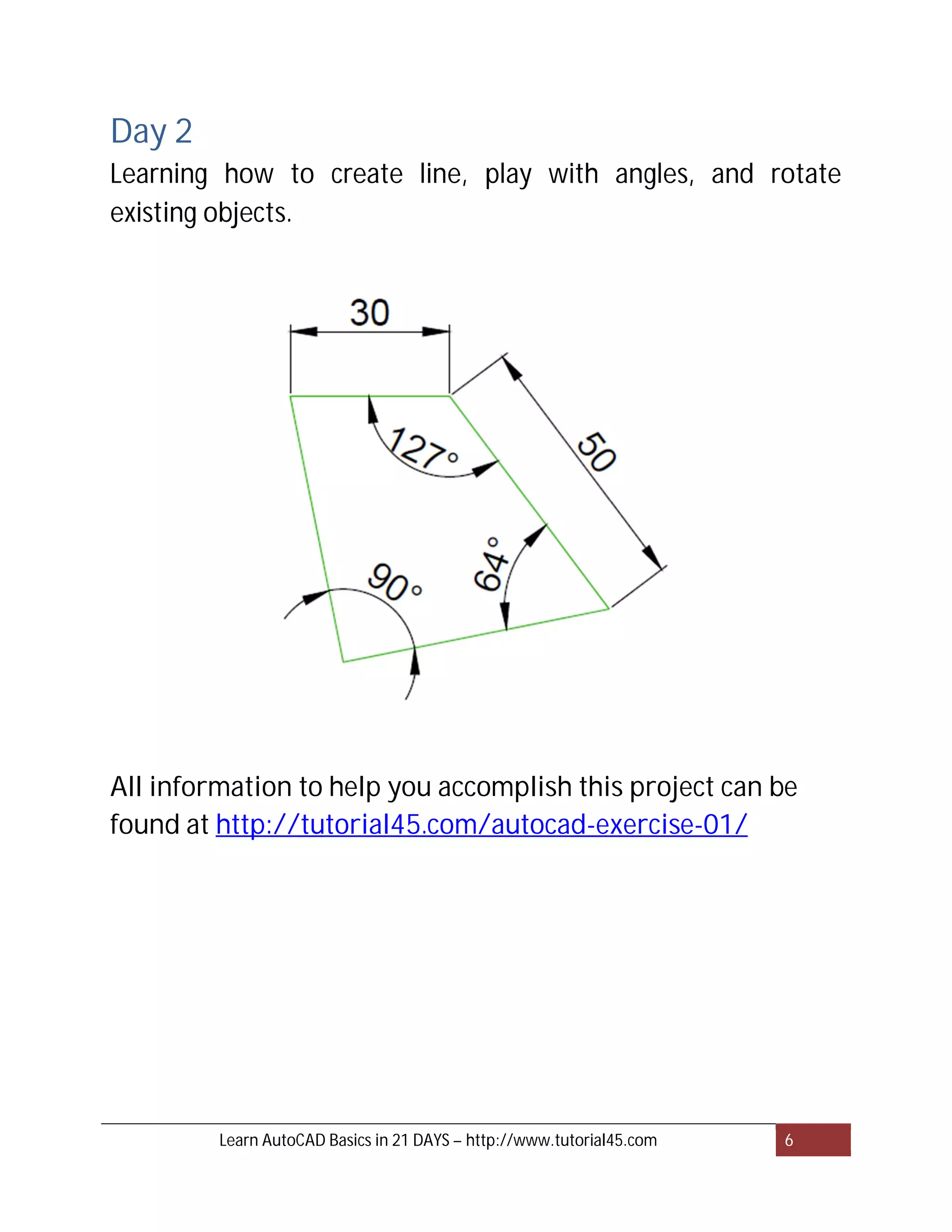 Learn auto cad basics in 21 days ebook | PDF