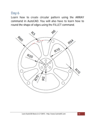 Learn auto cad basics in 21 days ebook | PDF