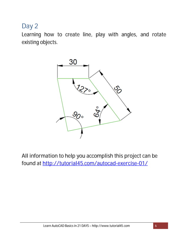 Learn auto cad basics in 21 days ebook | PDF | Desktop Publishing ...