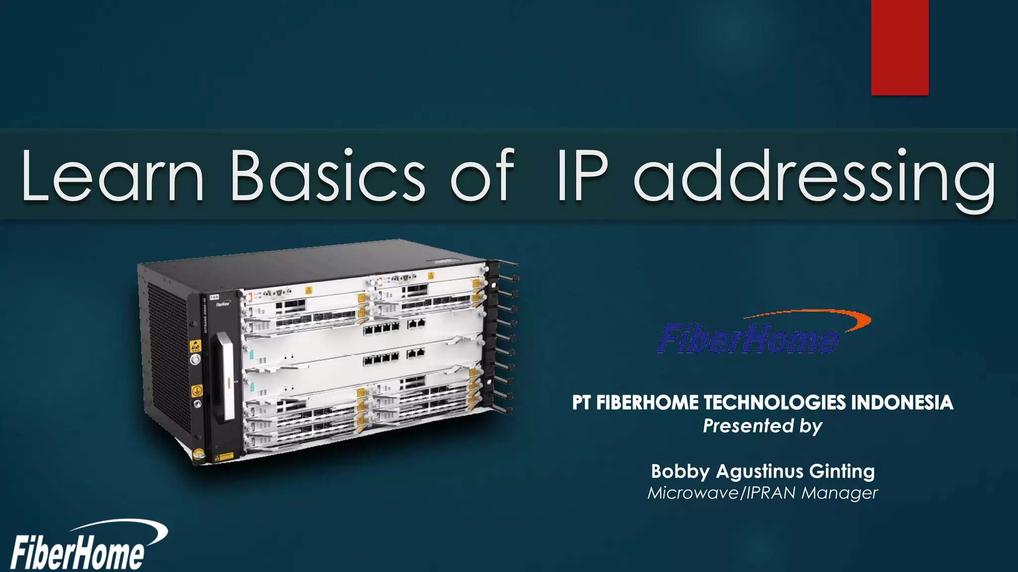 Learn basics of ip addressing | PPT