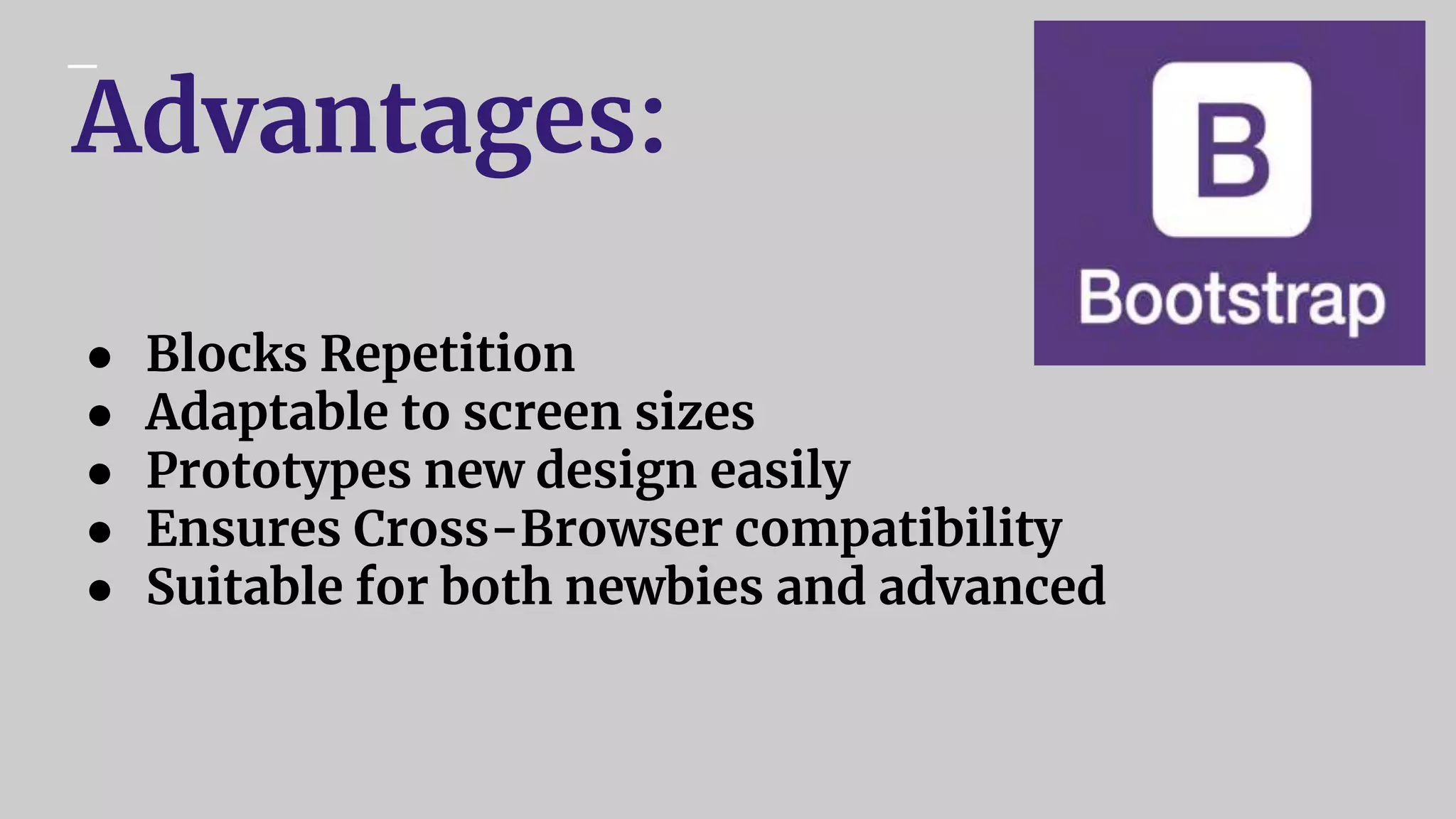 Learn Bootstrap 4 | PPT