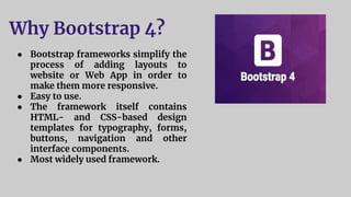 Learn Bootstrap 4 | PPT