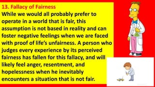 Cognitive distortions - Depression and anxiety. | PPTX