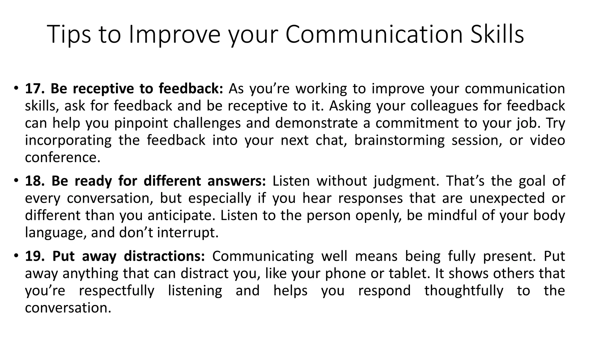 learn communication skills in Five minutes.pptx | Email | Internet