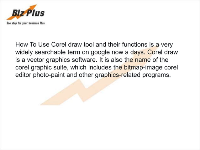 Learn corel draw easily at home | PPT