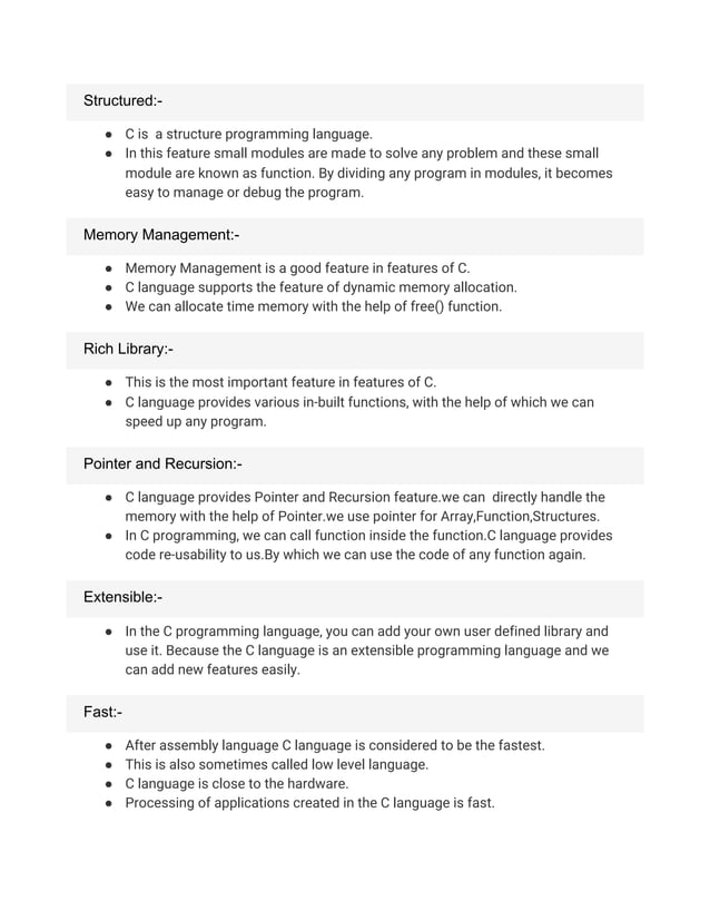 Learn c programming | PDF