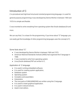 Learn c programming | PDF