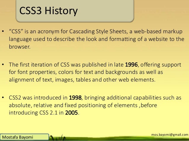 Learn css3