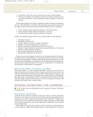 Learn curve | PDF