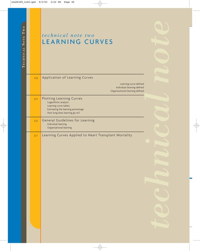 Learn curve | PDF