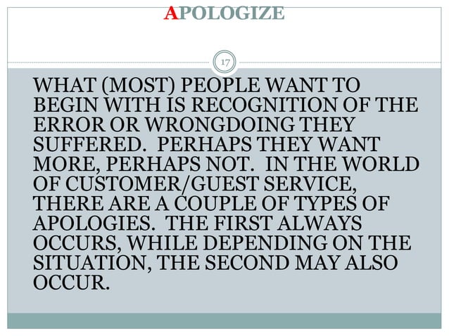 L.e.a.r.n....Conflict resolution and guest services | PDF | Digital ...