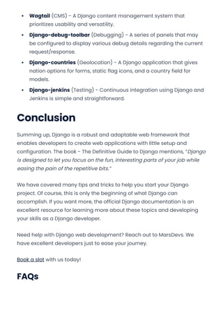 Learn Django Tips, Tricks & Techniques for Developers | PDF